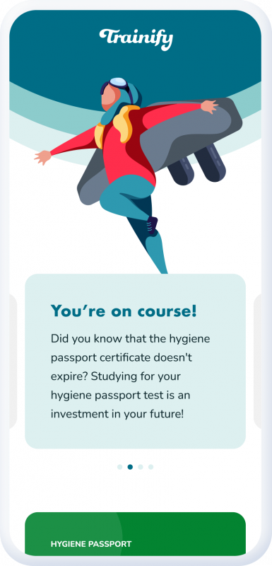 Hygieniapassitesti koululla