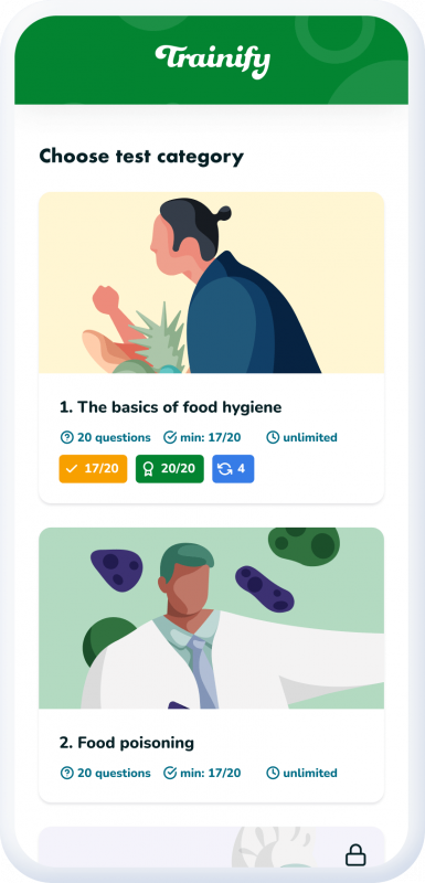 Hygieniapassitesti koululla