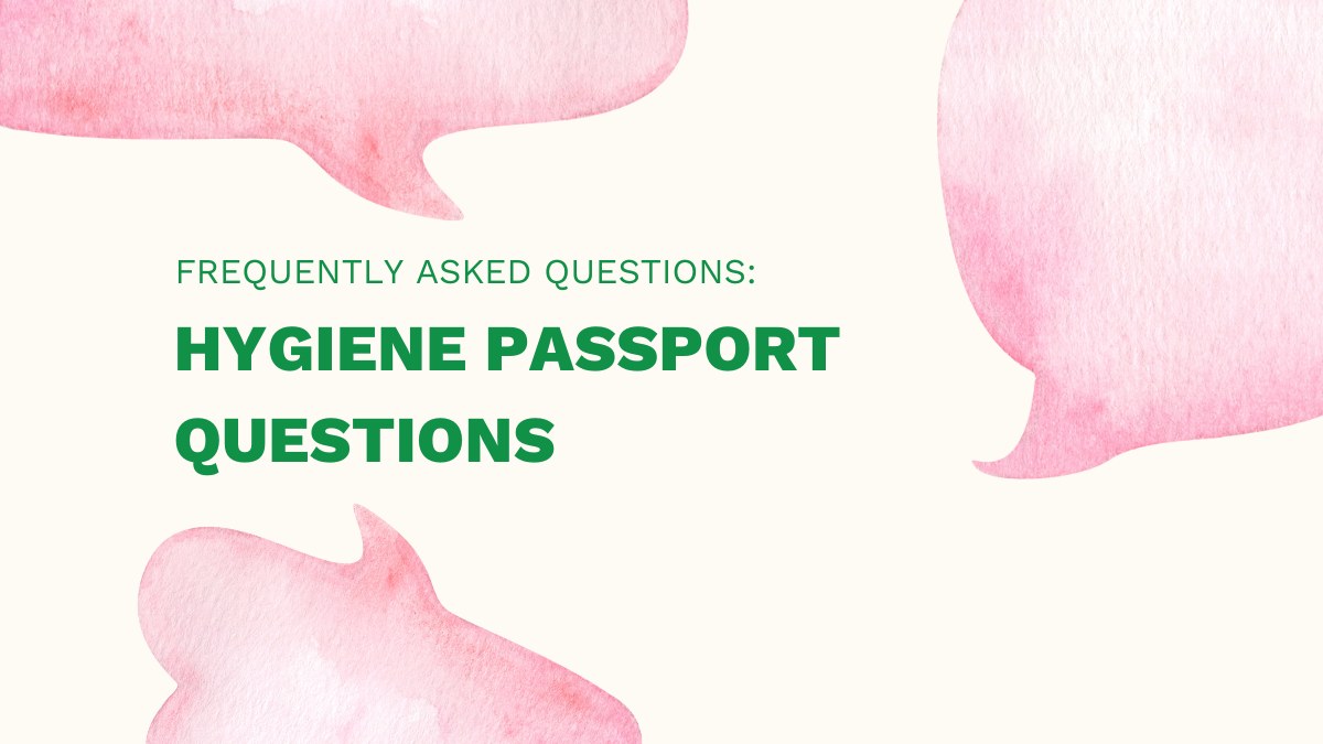Hygiene Passport | Questions about the test