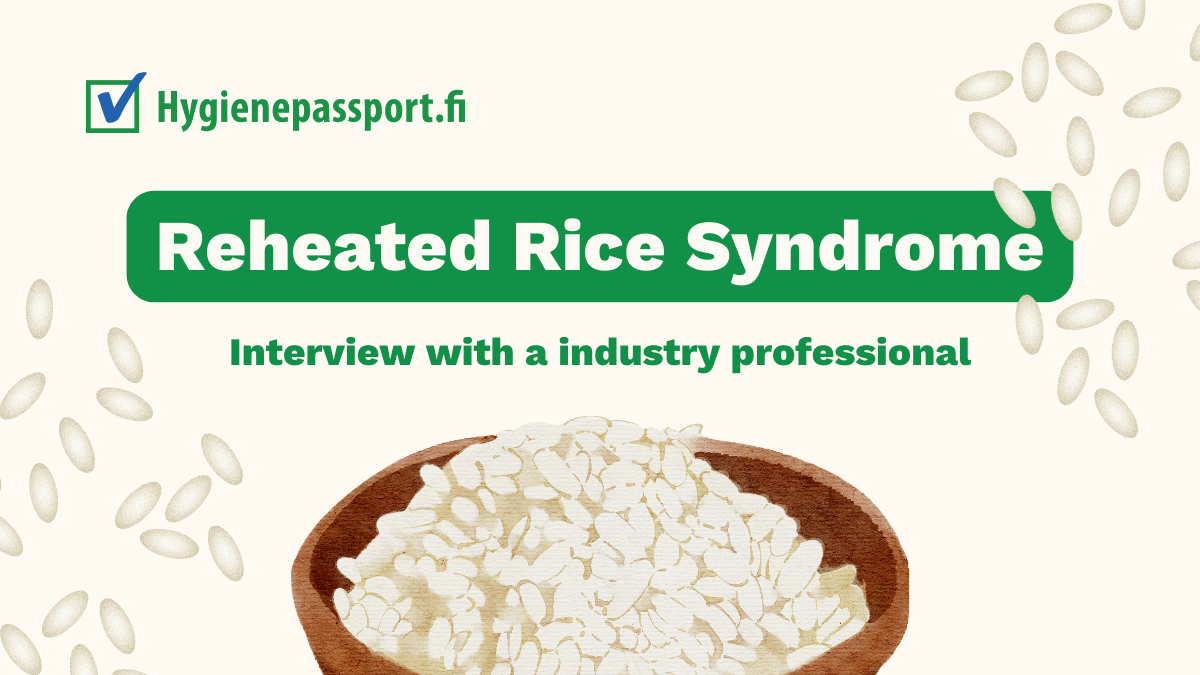 Avoid Rice Poisoning with These Hygiene Tips | Interview with Food ...